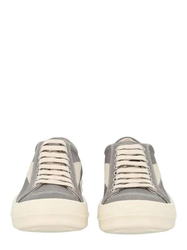 Rick Owens Low-top Canvas Sneakers - Charcoal