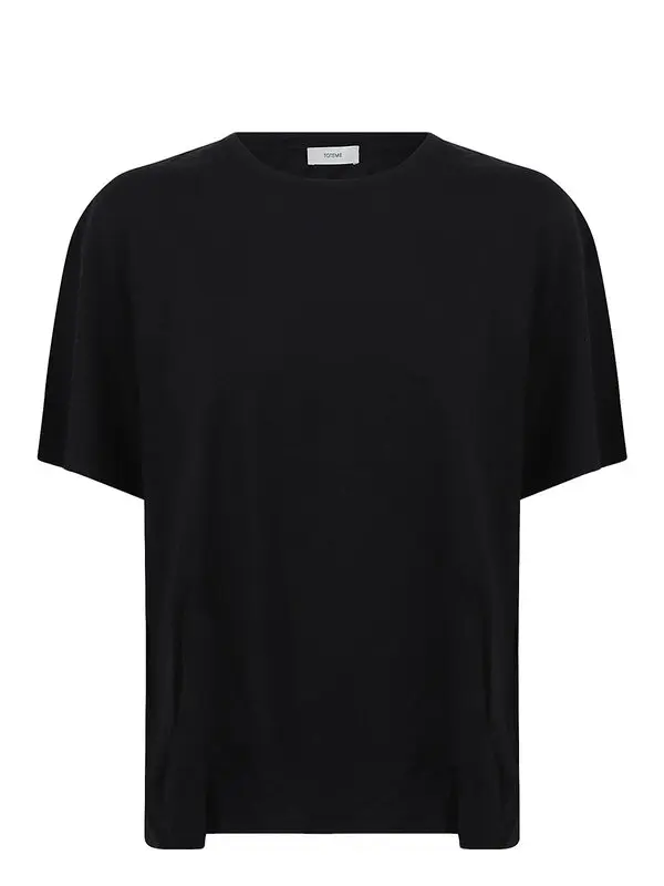 TOTEME Classic T-shirt - Black