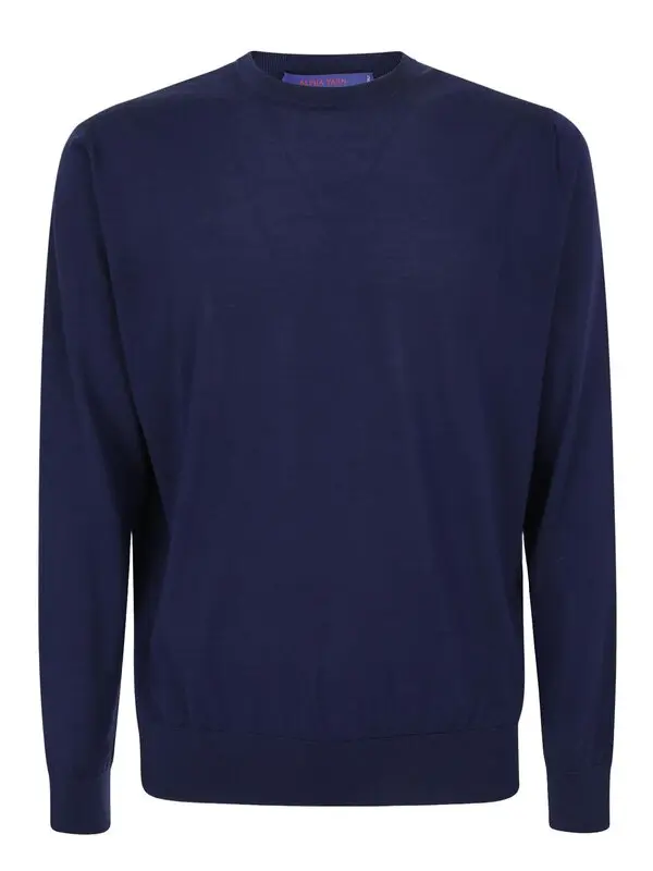 Stefano Ricci Crewneck Sweater In Wool, Silk, And Cashmere - 186