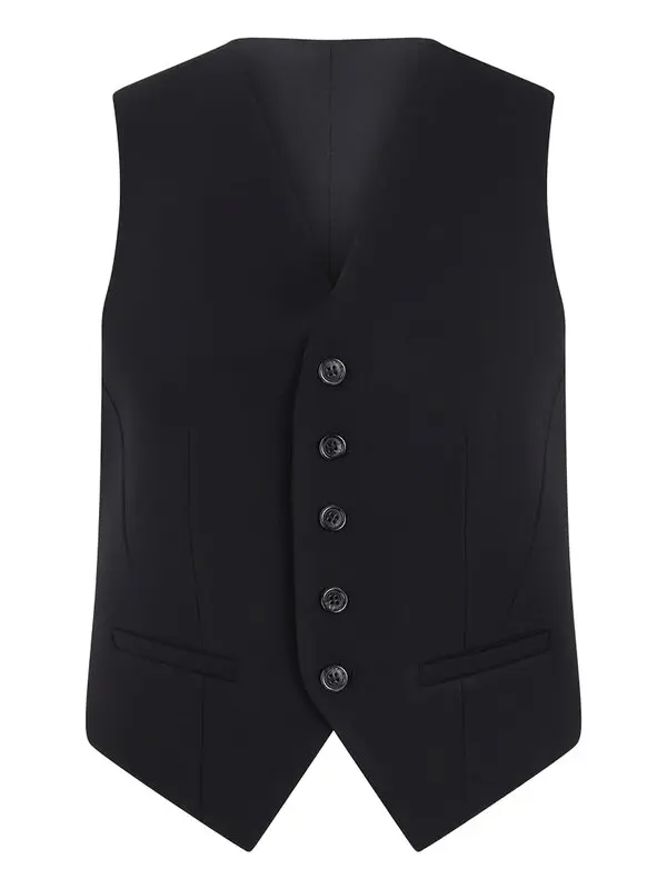 THE FRANKIE SHOP Gelso Waist Jacket - Black