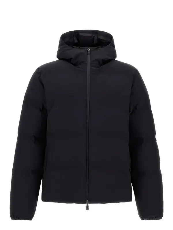 Herno Hooded Quilted Puffer Jacket - Nero