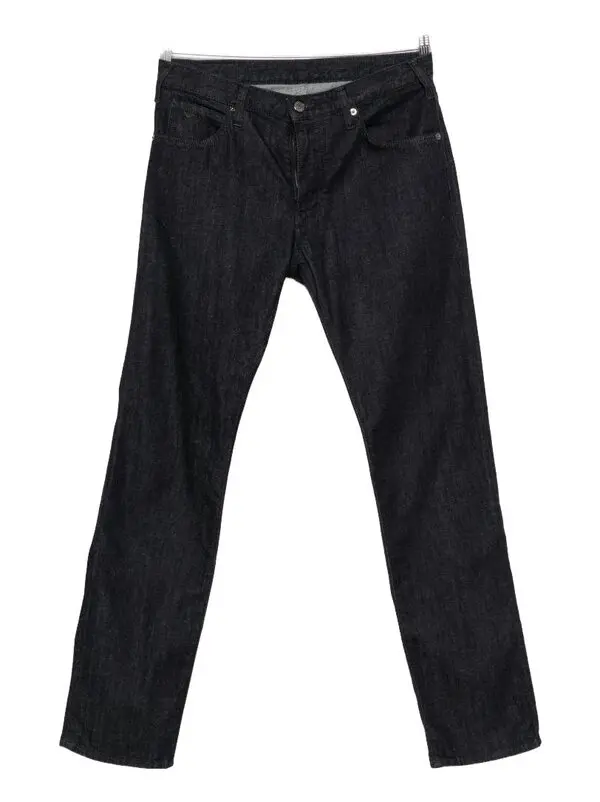 Emporio Armani Denim Cotton Jeans - Blue