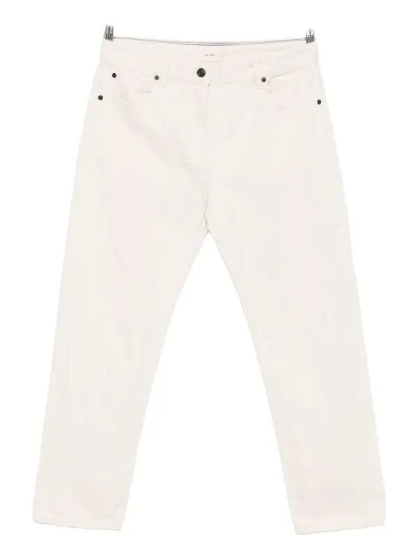 THE ROW Riaco Cotton Jeans - Beige