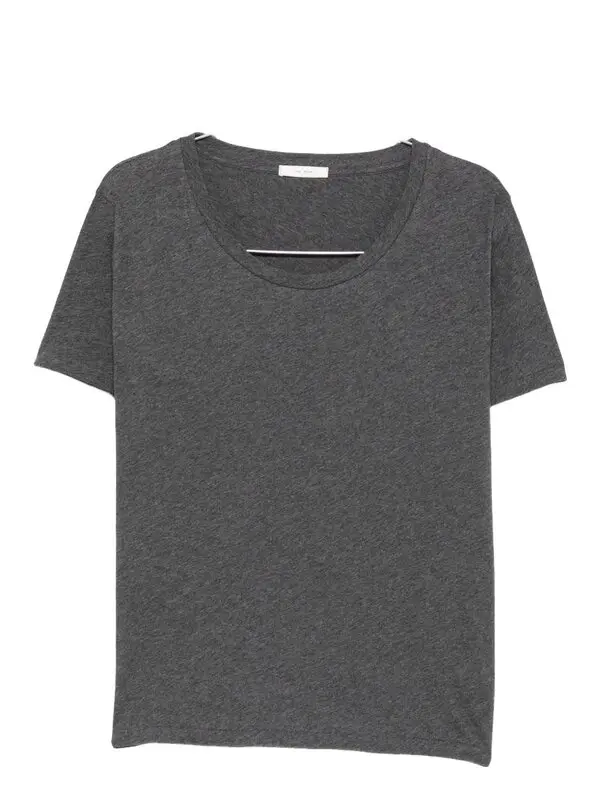 THE ROW Dera Cotton T-shirt - Grey