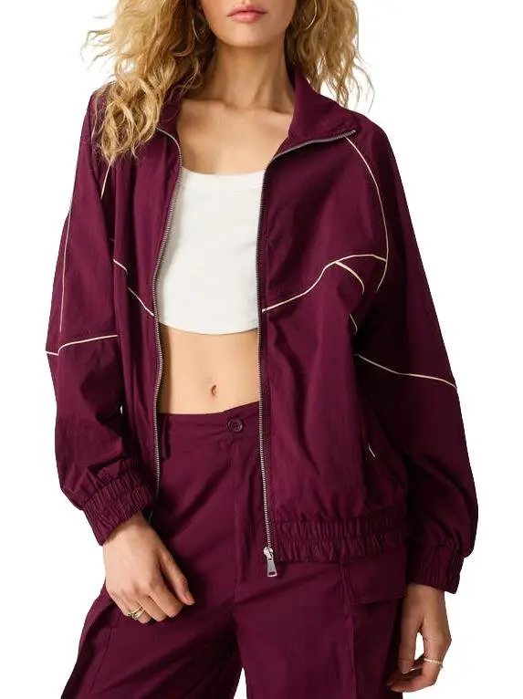 Steve Madden Jacey Windbreaker Jacket - Fig