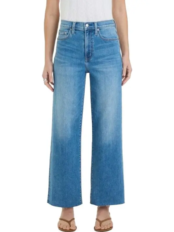 DAZE Pleaser Wide Leg Jeans - Wavy