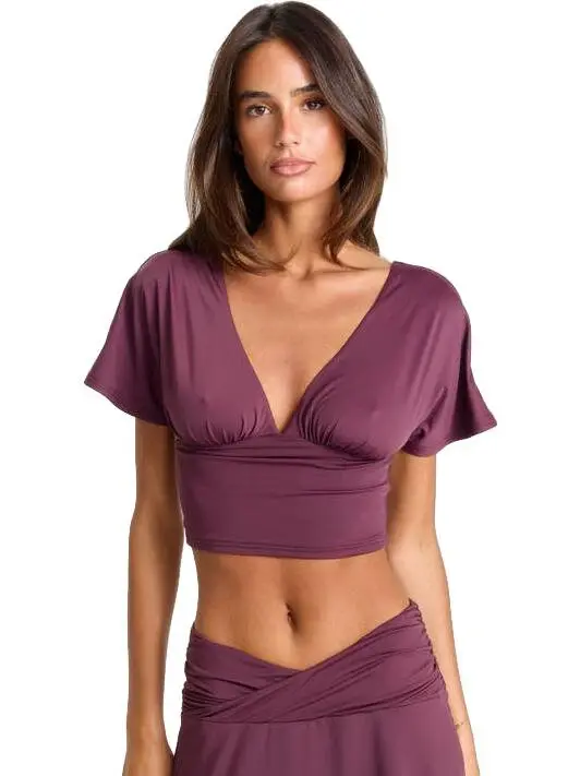 SASHA THERESE Winnie Top - Wine