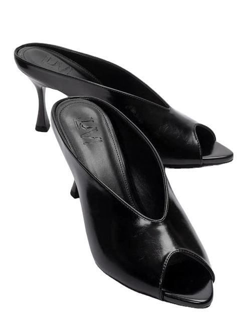 PROLOGUE SHOES Pelina Stiletto Sandal - Black