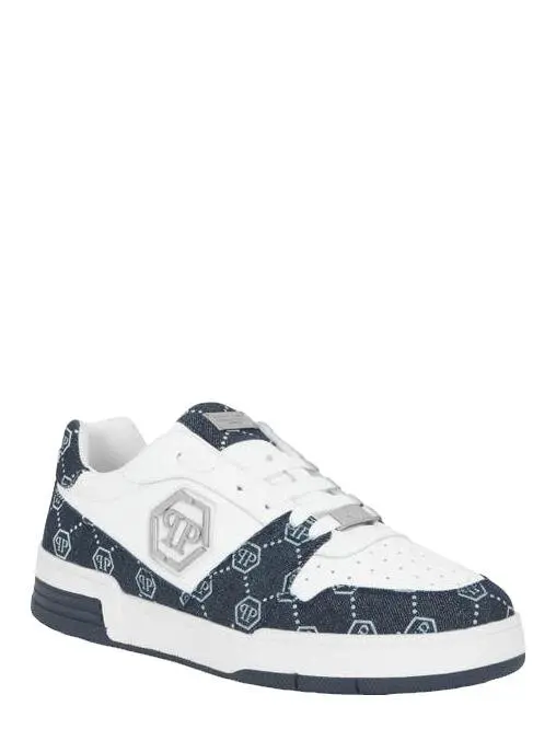 Philipp Plein Lo-top Sneakers - White/middleblue