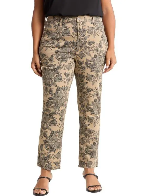 Kut From The Kloth Blair High Waist Straight Leg Jeans - Sand
