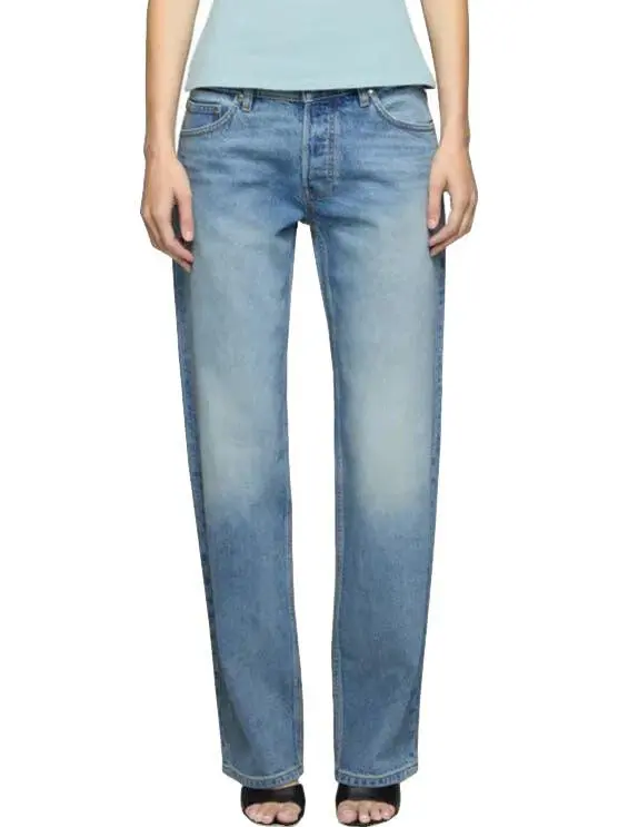 EB DENIM Low Rise Baggy Wide Leg Jeans - Luna