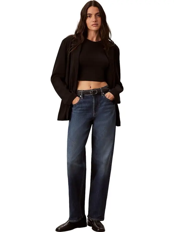 Calvin Klein 90s Straight Temperature Regulating Jeans - Deep Current
