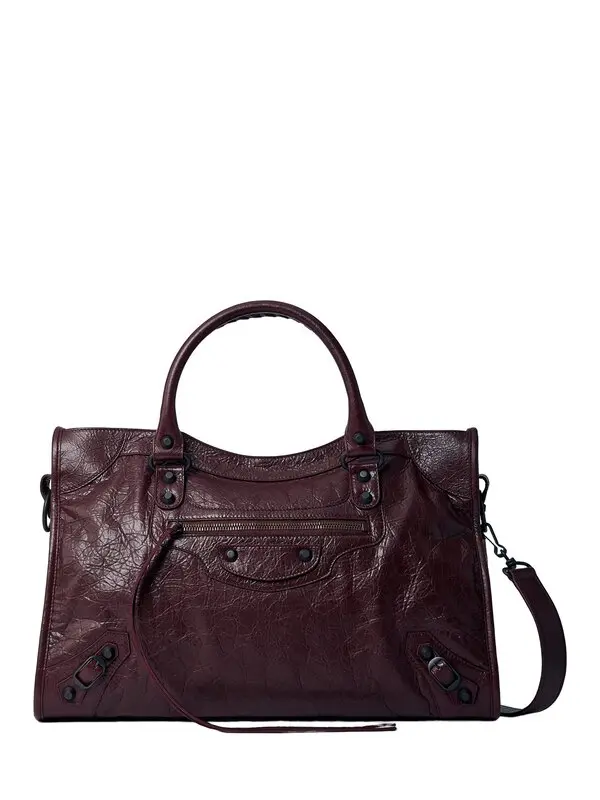 Balenciaga Medium Le City Handbag - Red