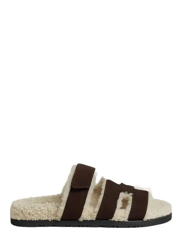 Hermès Chypre Sandals - Ecru