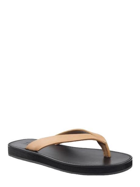 ZIGI Beachtime Leather Flip Flop - Tanlt
