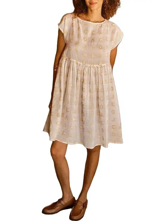 Ace & Jig Floral Print Sleeveless Mini Dress - Initial