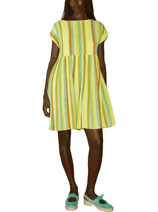 Ace & Jig Floral Print Sleeveless Mini Dress - Wave