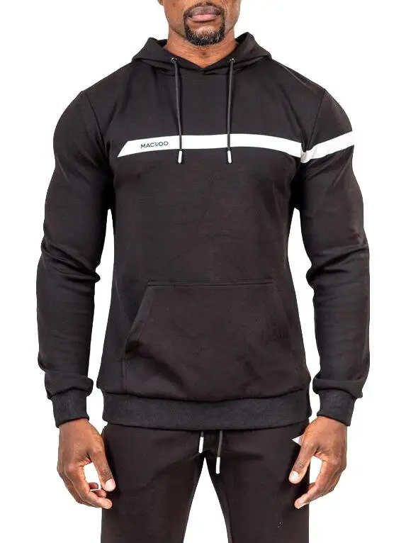 MACEOO Marthyr Logo Hoodie - Black