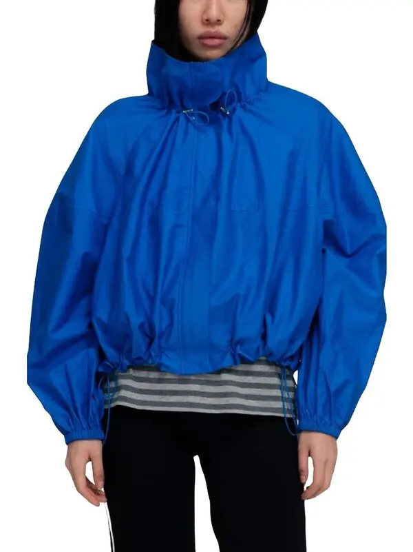 FIND ME NOW Alma Jacket Voluminous Drawcord-toggle Silhouette - Blue