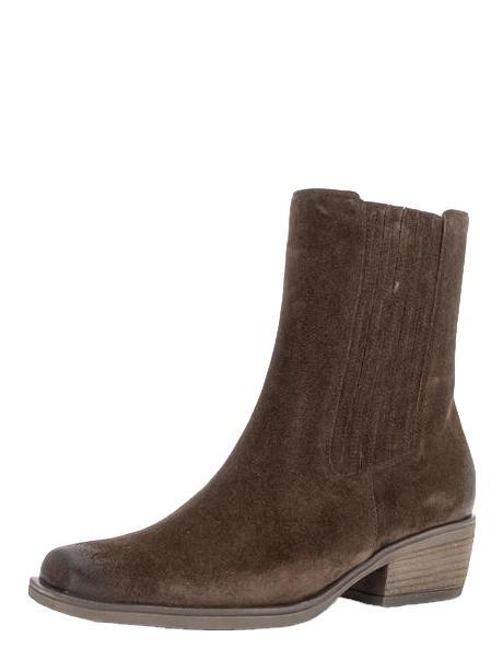Gabor Tennessee Leather Bootie - Cacao