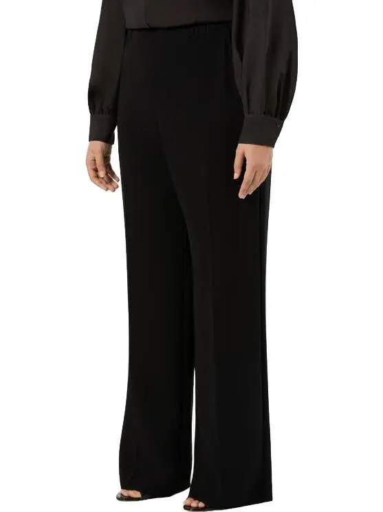 Marina Rinaldi Franz Wide Leg Trousers - Black