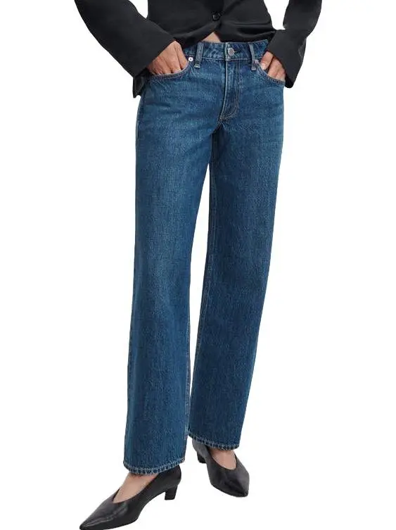 Rag & Bone Cam Ankle Straight Leg Jeans - Nova