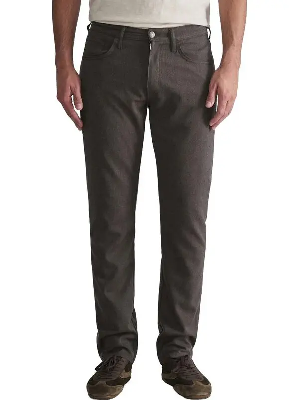 MAVI Marcus Straight Leg Pants - Brown Wool Touch