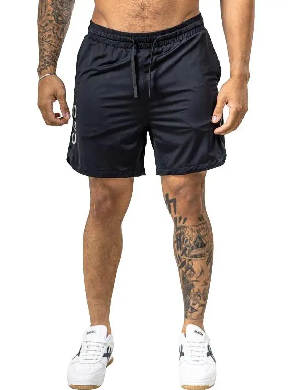 MACEOO Performance Athletic Mesh Shorts - Black