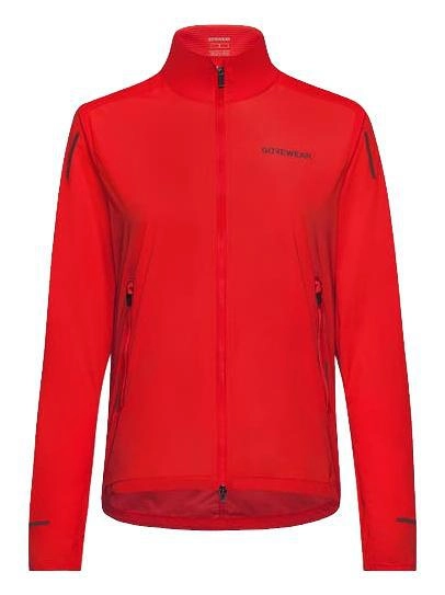 GOREWEAR Concurve Lightweight Windbreaker Jacket - Lab Red