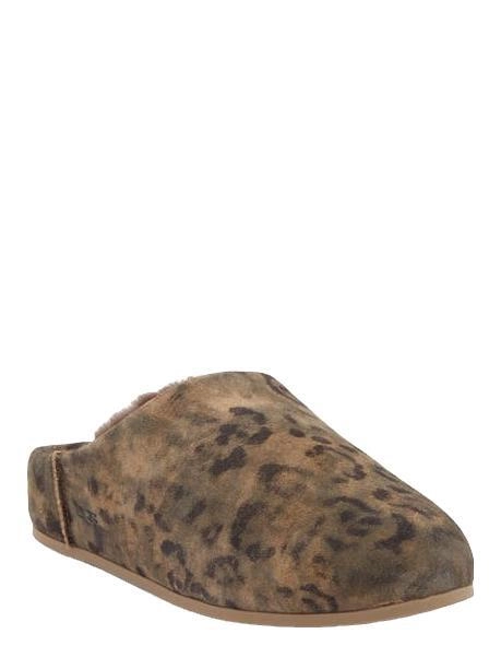 UGG Elea Spotted Slip-on Slipper - Chestnut