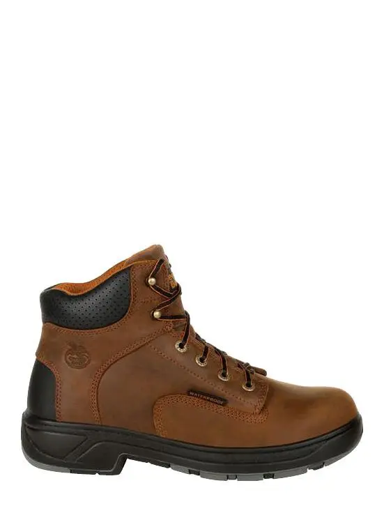 GEORGIA BOOT Padded Composite Toe Work Boot - Brown