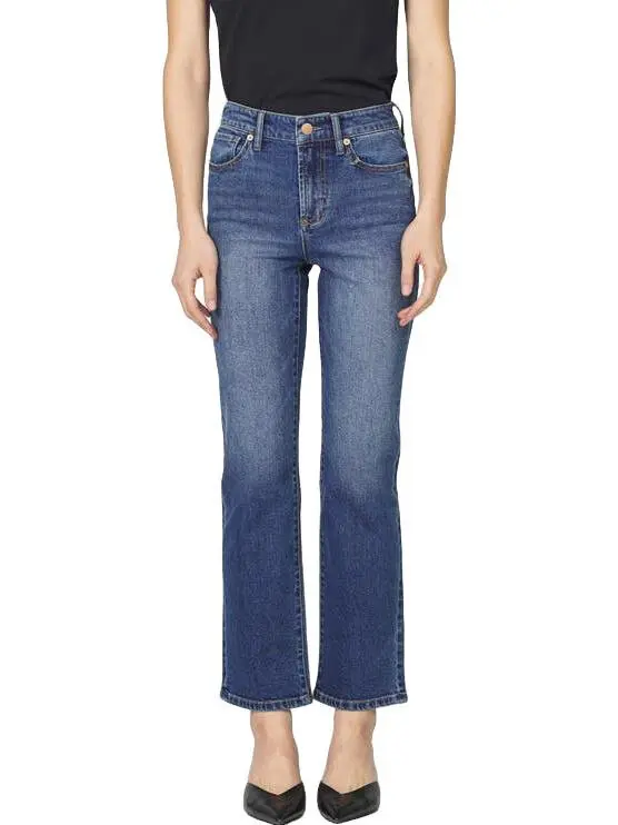 DEAR JOHN Anika Mid-rise Ankle Straight Jeans - Midtown