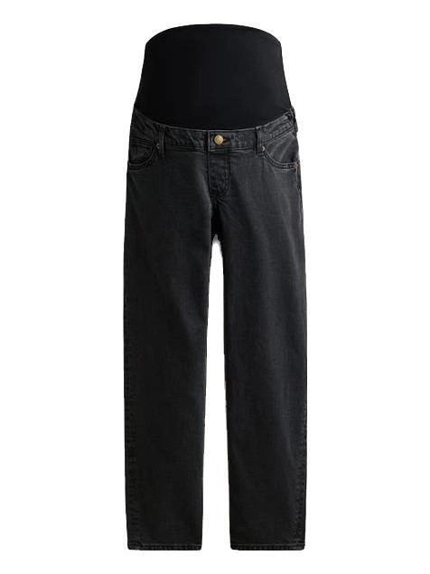 H&M Mama Slim Mom Ankle Jeans - Denim Black