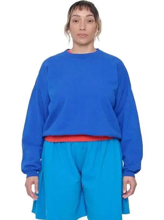 EVERYBODY.WORLD Trash Crewneck Sweatshirt - Lapis
