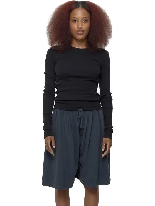 EVERYBODY.WORLD Rib Long Sleeve - Black