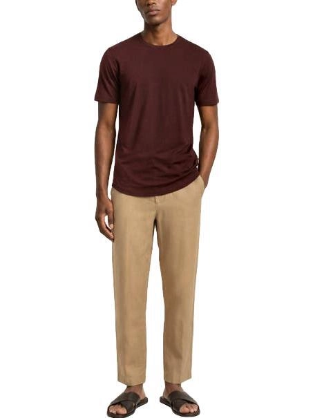 Orlebar Brown Ob-t Merino Tailored Fit T-shirt - Pecan