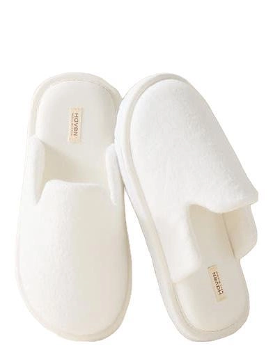HAVEN WELL WITHIN Spa Slippers - White