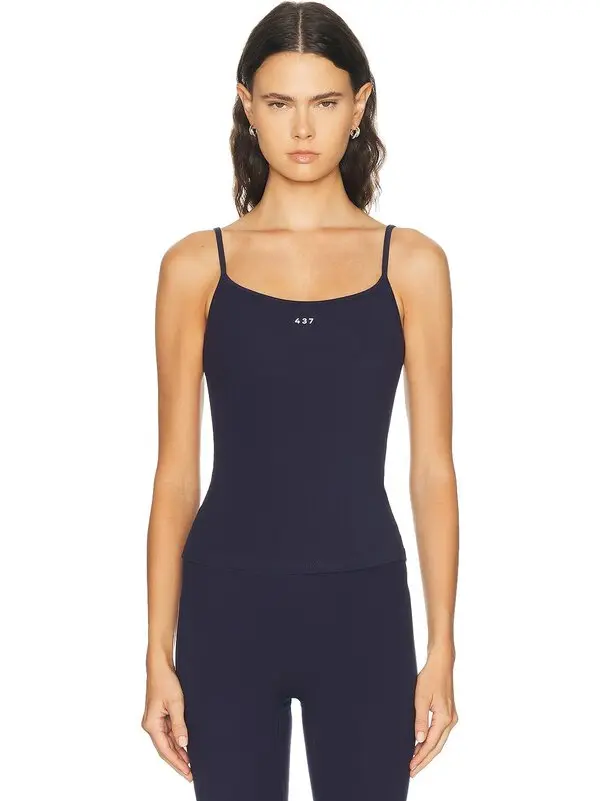 437 The Minimalist Tank Top - Navy