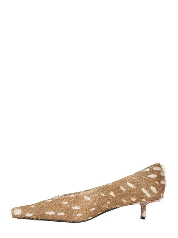 Loulou De Saison Eko Kitten Heel Pump - Deer