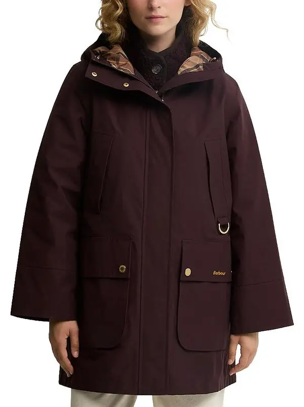 Barbour Rotsea Waterproof Jacket - Fig/muted