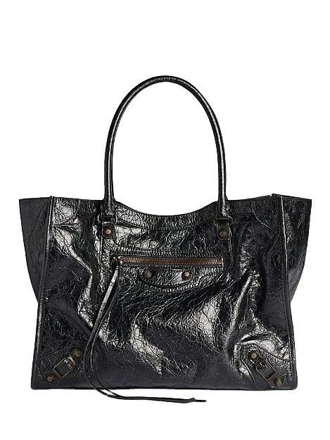 Balenciaga Le City Tote Bag Small - Black