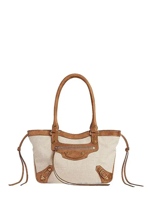 Balenciaga Le City Beach Tote Bag - Beige/camel