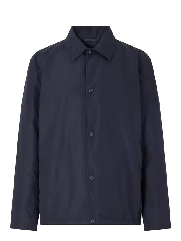Ralph Lauren Purple Label Thompson Shell Bomber Jacket - Blue