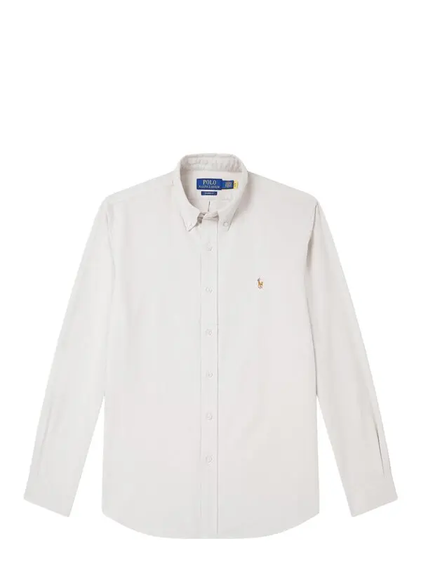 Polo Ralph Lauren Cotton-poplin Shirt - Neutrals