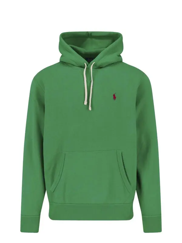 Polo Ralph Lauren Hoodie Logo - Green