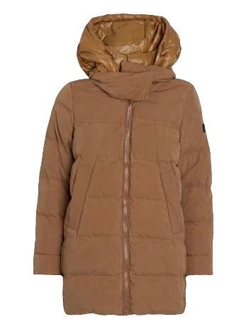 Peuterey Padded Hooded Down Coat - Beige