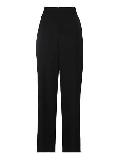 Balmain Wool, Viscose, And Cotton Pants - Black