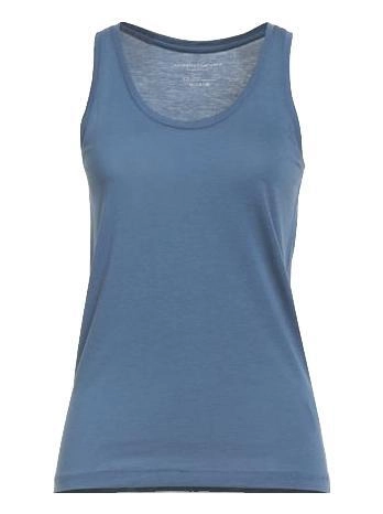 Majestic Filatures Sleeveless Crewneck Tank Top - Blue