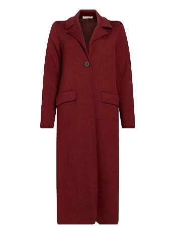 SIYU Coat Size Merino Wool - Red