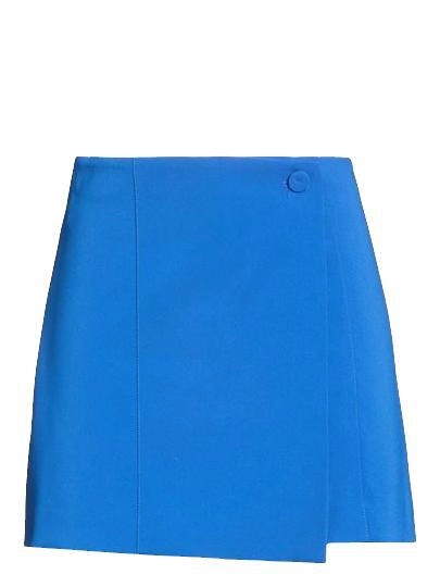 Patrizia Pepe Crepe Skort - Blue